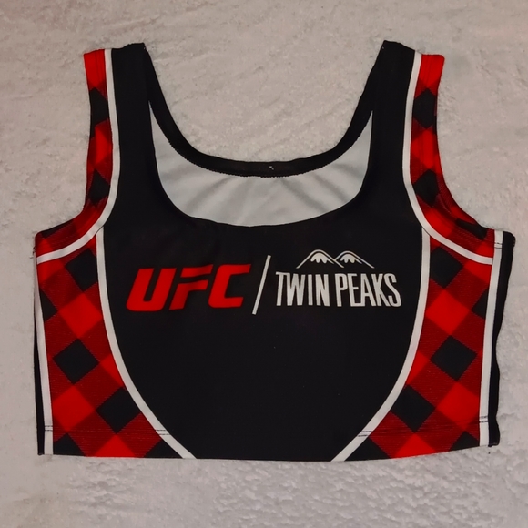 UFC | Tops | Ufc Twin Peaks Authentic Uniform Cropped Tank Top Vintage ...